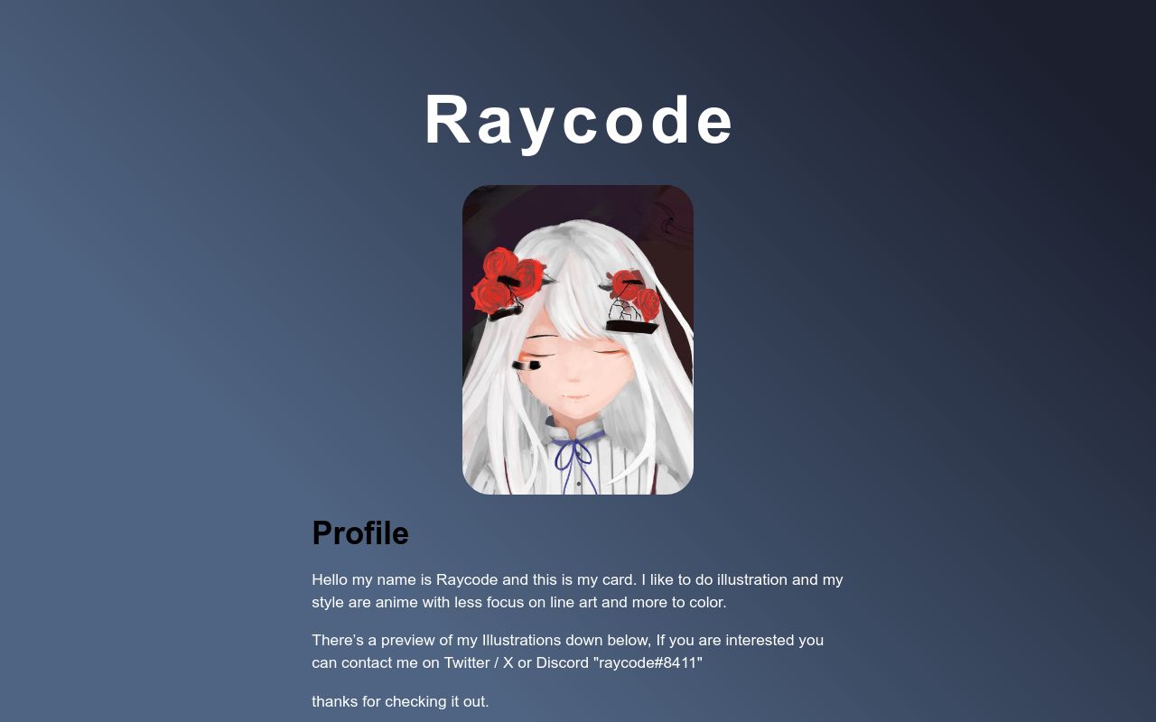 Raycode_Art Card